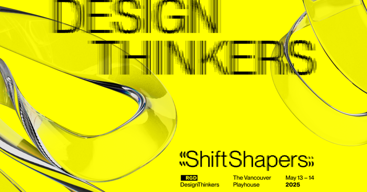 RGD | The RGD reveals branding by The Garden for DesignThinkers 2025